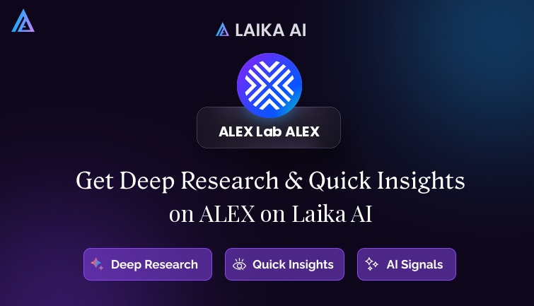 ALEX Price Live - ALEX Lab Charts & Crypto AI Analysis | Laika AI ...