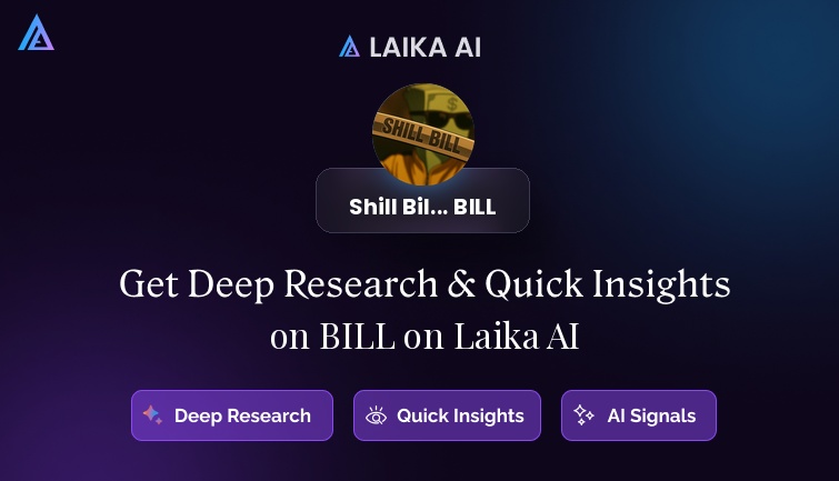 BILL Price Live - Shill Bill Charts & Crypto AI Analysis | Laika AI ...