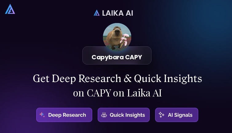 CAPY Price Live - Capybara Charts & Crypto AI Analysis | Laika AI ...
