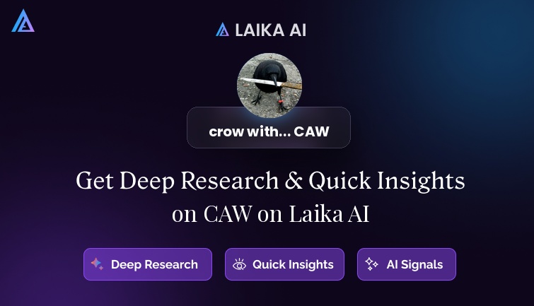CAW Price Live - crow with knife Charts & Crypto AI Analysis | Laika AI ...