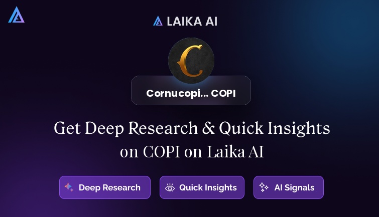 COPI Price Live - Cornucopias Charts & Crypto AI Analysis | Laika AI ...