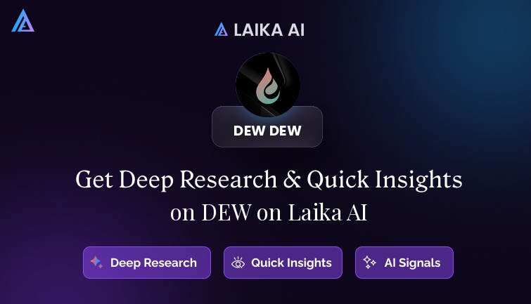 DEW Price Live - DEW Charts & Crypto AI Analysis | Laika AI - Laika AI