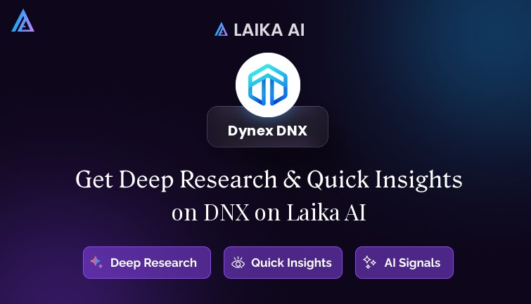 DNX Price Live - Dynex Charts & Crypto AI Analysis | Laika AI - Laika AI