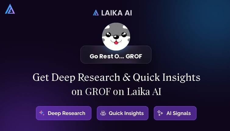 GROF Price Live - Go Rest Offline Charts & Crypto AI Analysis | Laika ...