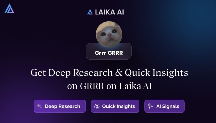 GRRR Price Live - Grrr Charts & Crypto AI Analysis | Laika AI - Laika AI