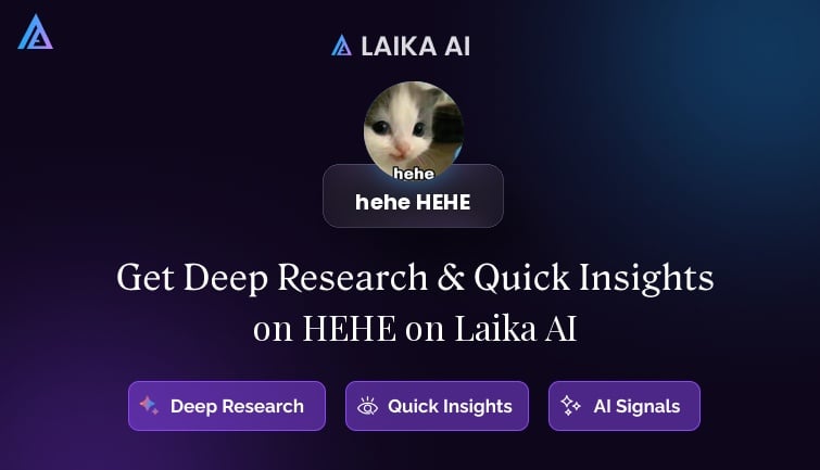 HEHE Price Live - hehe Charts & Crypto AI Analysis | Laika AI - Laika AI