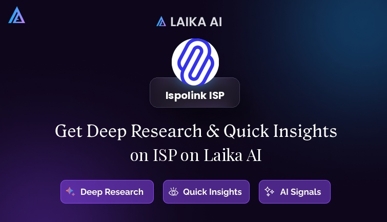 ISP Price Live - Ispolink Charts & Crypto AI Analysis | Laika AI - Laika AI