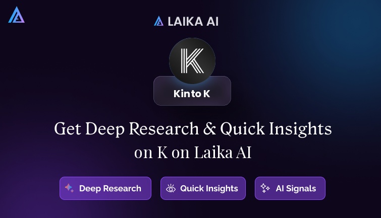 K Price Live - Kinto Charts & Crypto AI Analysis | Laika AI - Laika AI