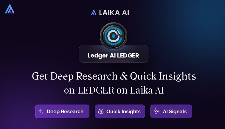 LEDGER Price Live - Ledger AI Charts & Crypto AI Analysis | Laika AI ...