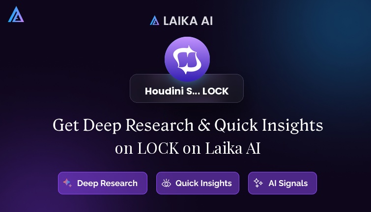 LOCK Price Live - Houdini Swap Charts & Crypto AI Analysis | Laika AI ...