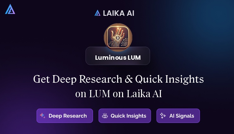 LUM Price Live - Luminous Charts & Crypto AI Analysis | Laika AI - Laika AI