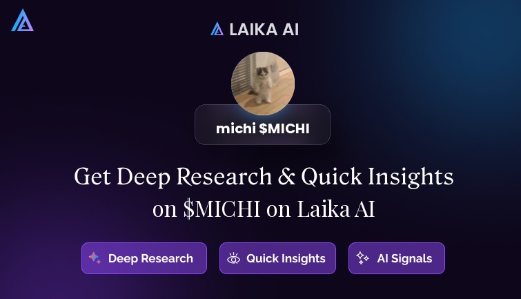 $MICHI Price Live - michi Charts & Crypto AI Analysis | Laika AI - Laika AI