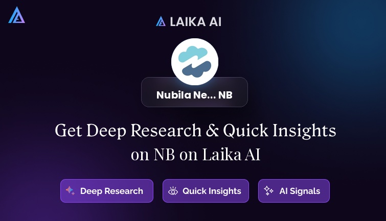NB Price Live - Nubila Network Charts & Crypto AI Analysis | Laika AI ...
