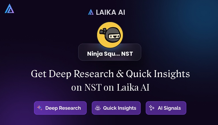 NST Price Live - Ninja Squad Token Charts & Crypto AI Analysis | Laika ...