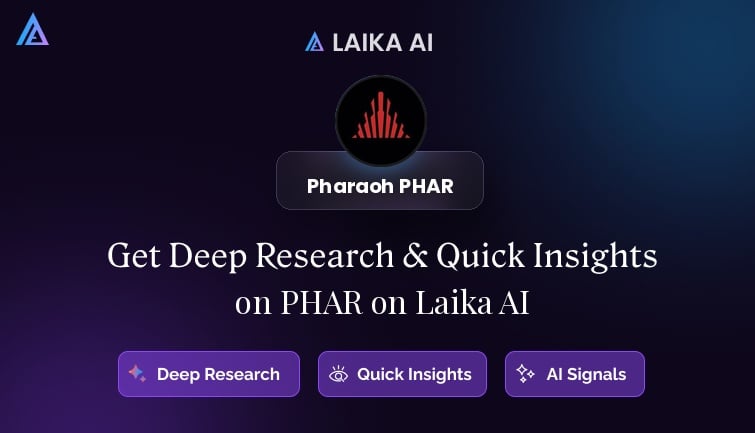 PHAR Price Live - Pharaoh Charts & Crypto AI Analysis | Laika AI - Laika AI