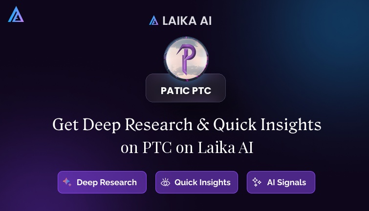 PTC Price Live - PATIC Charts & Crypto AI Analysis | Laika AI - Laika AI