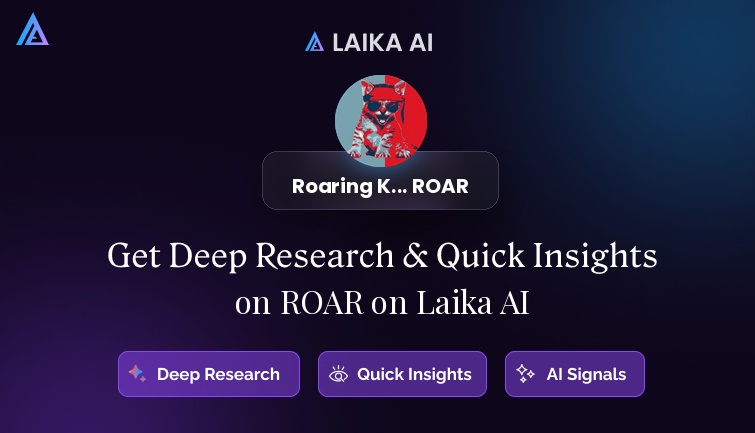 ROAR Price Live - Roaring Kitty Charts & Crypto AI Analysis | Laika AI ...
