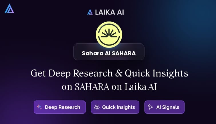 SAHARA Price Live - Sahara AI Charts & Crypto AI Analysis | Laika AI ...
