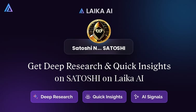 SATOSHI Price Live - Satoshi Nakamoto Charts & Crypto AI Analysis ...