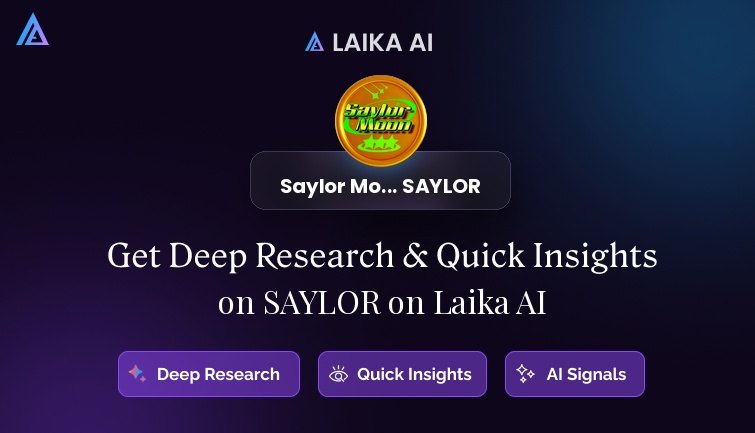 SAYLOR Price Live - Saylor Moon Charts & Crypto AI Analysis | Laika AI ...