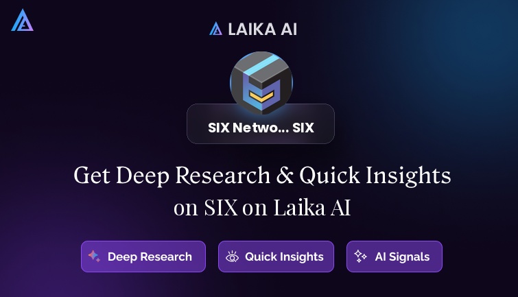 SIX Price Live - SIX Network Charts & Crypto AI Analysis | Laika AI ...