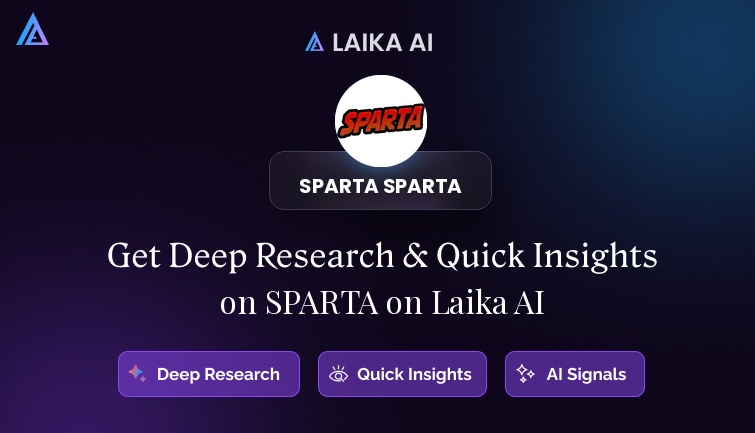 SPARTA Price Live - SPARTA Charts & Crypto AI Analysis | Laika AI ...
