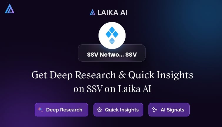 SSV Price Live - SSV Network Charts & Crypto AI Analysis | Laika AI ...