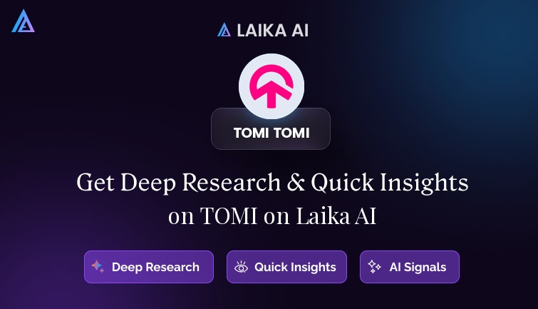 TOMI Price Live - TOMI Charts & Crypto AI Analysis | Laika AI - Laika AI