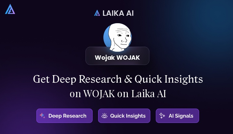 WOJAK Price Live - Wojak Charts & Crypto AI Analysis | Laika AI - Laika AI