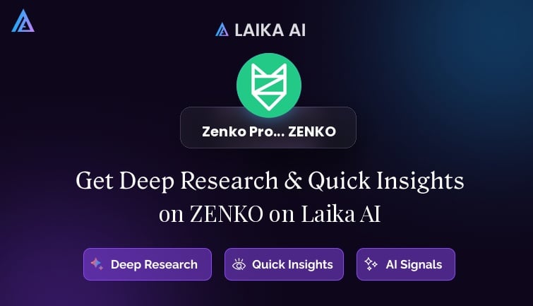 ZENKO Price Live - Zenko Protocol Charts & Crypto AI Analysis | Laika ...